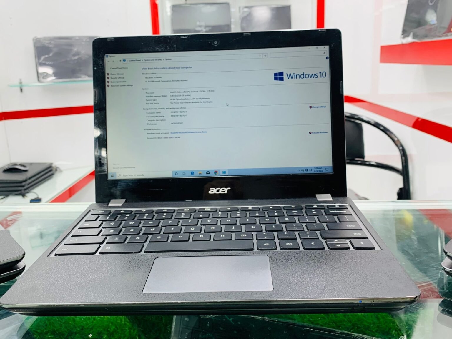 C740 Acer Laptop | 128GB Storage | 4GB RAM